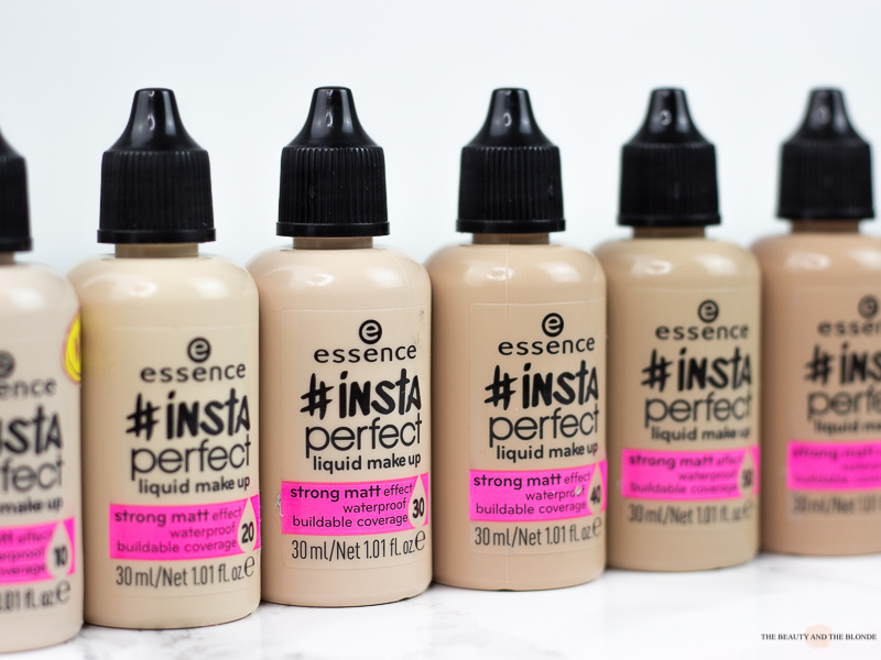 The Beauty and the Blonde: essence #instaperfect liquid make up