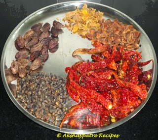 Vidyas Veg Recipes: Maharashtrian kala masala recipe - How to make kala ...