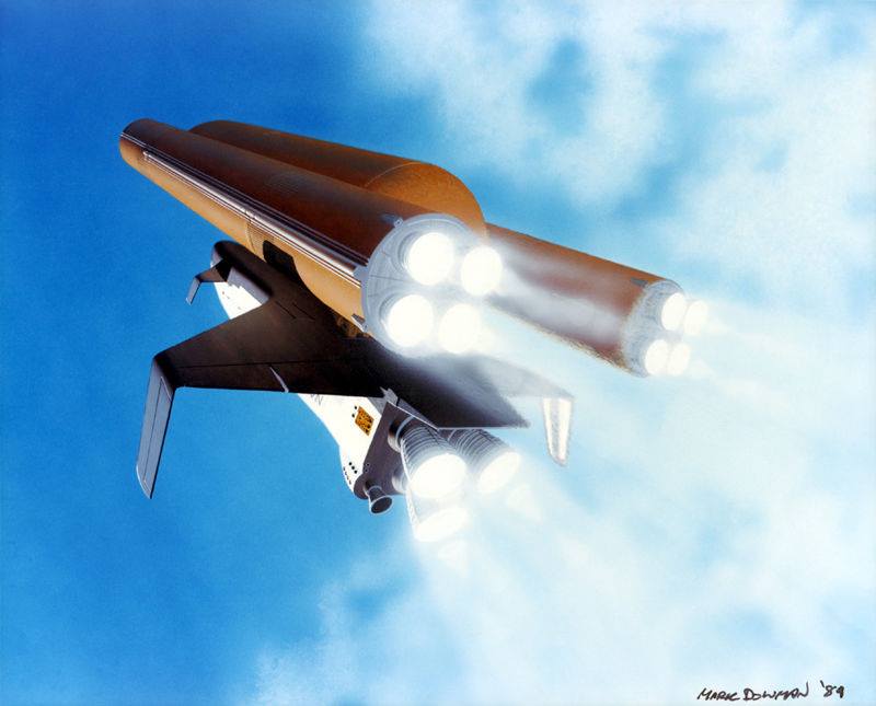 Firmamento Austral: El transbordador que no pudo ser.