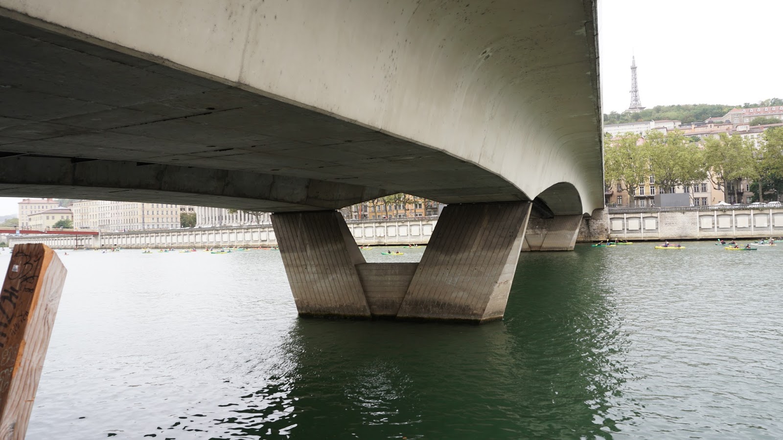 Bridge of the Week: Bridges of Lyon, France: Pont Marechal Juin across ...