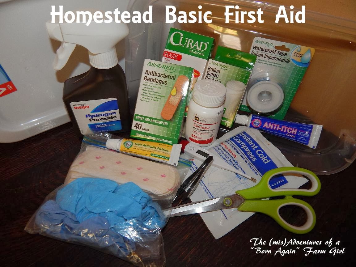 Basic First Aid - The (mis)Adventures of a Homesteadin' Mama