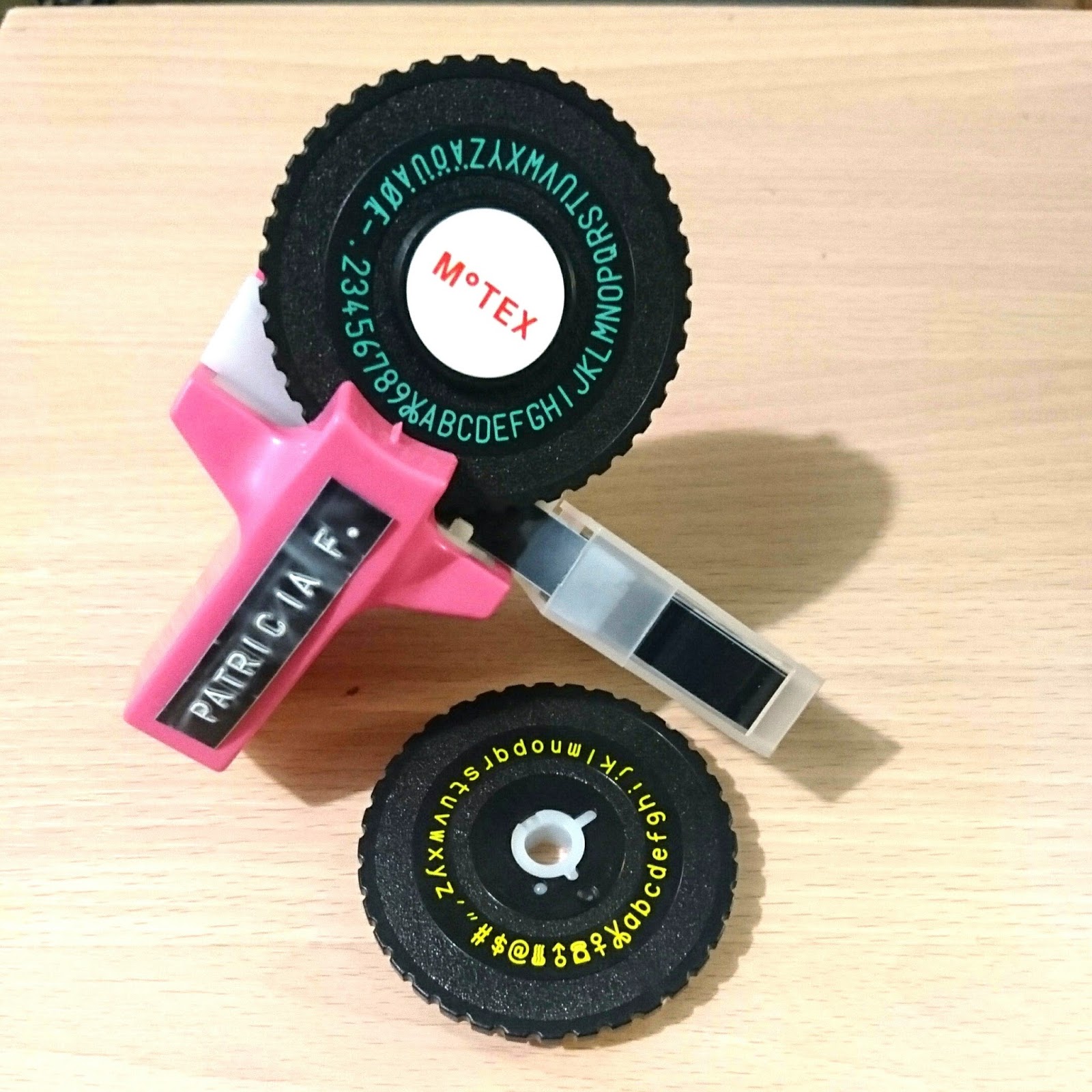 Little Miss Figgy: My Favorite Things: #1 Motex Label Maker