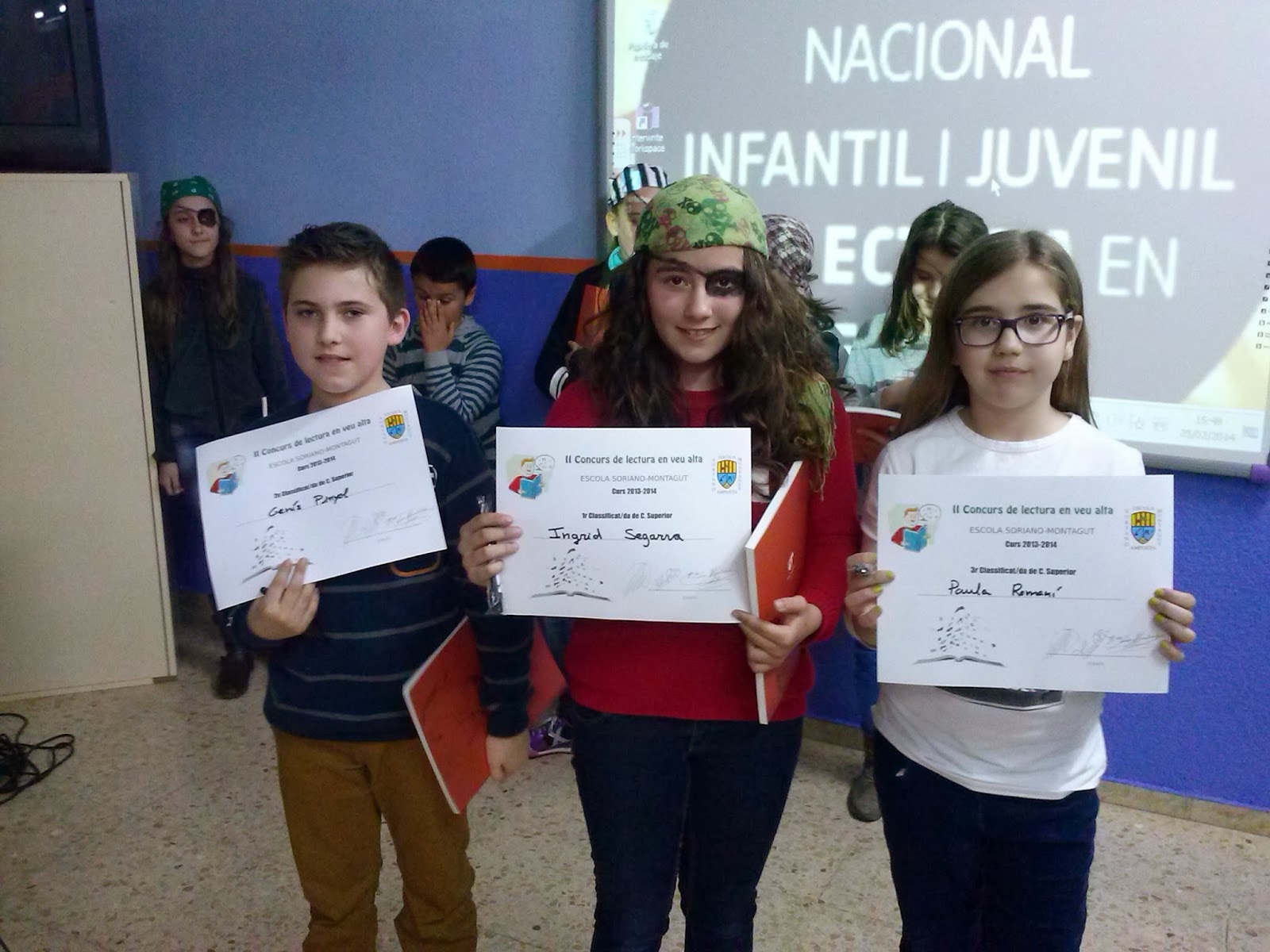 Cicle Superior a l'Escola Soriano Montagut: Concurs intern Lectura en ...