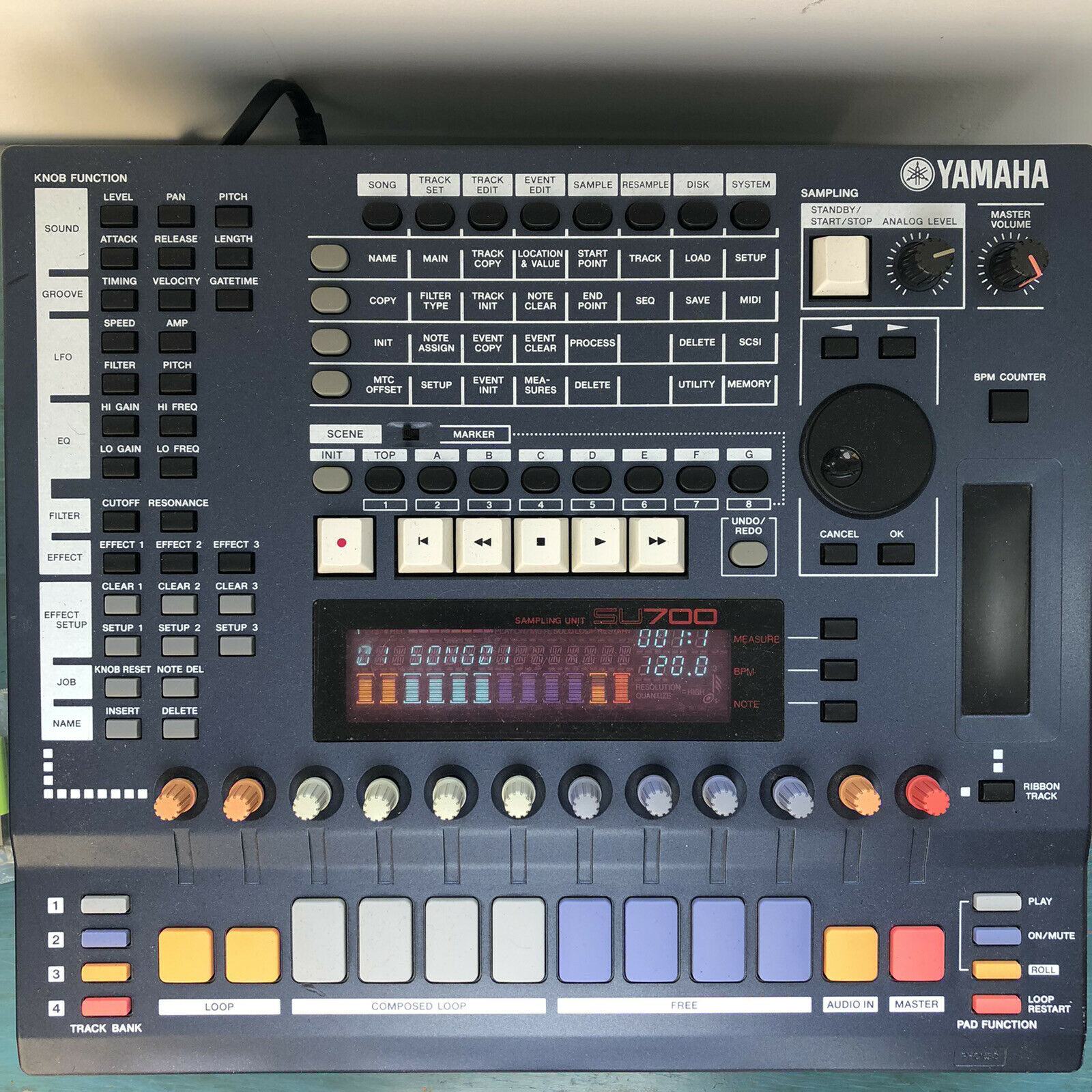 MATRIXSYNTH: Yamaha SU-700 Sampler Synthesizer With USB Floppy Emulator