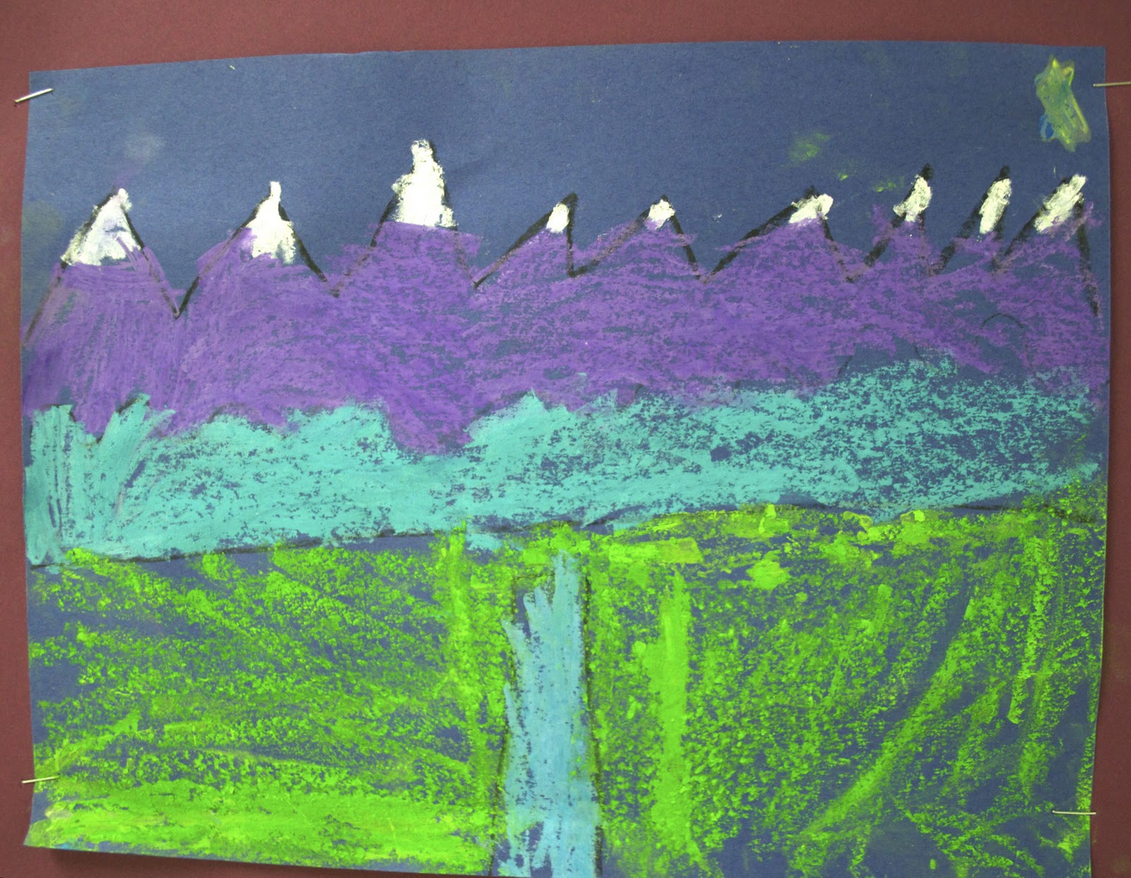 This Little Class of Mine: Chalk Pastel Landscapes