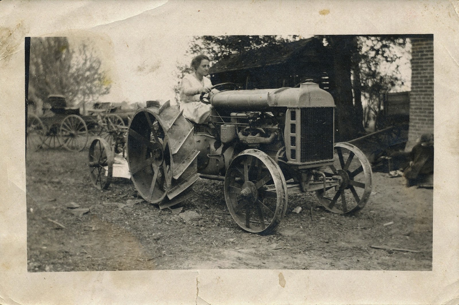Asher and Birda Merkley: Work around the farm