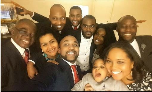 vekotv8: Fwd: !!Banky W Celebrates Mum’s Birthday with New Family Photos