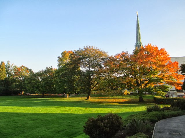 England London South Mission: The London Temple Grounds