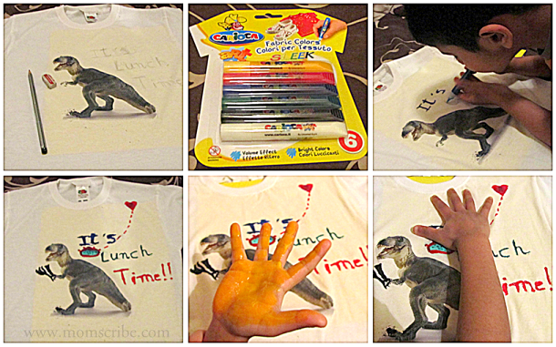 How to Design your own T-Shirt - Kids Activities - Momscribe