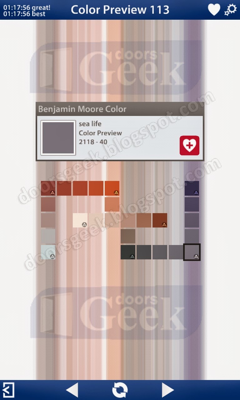 Bendoku [Color Preview] Level 113 ~ Doors Geek