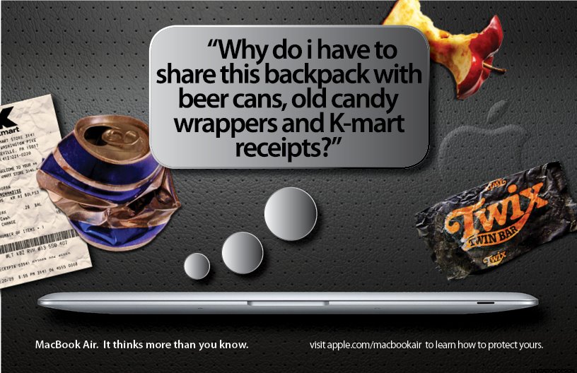 Art from the chasm: Advertising design: humor ads