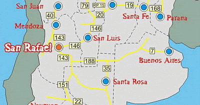 Farmhouse - Guest House - Cabin - 25 Acres Land - Access to River Atuel ...