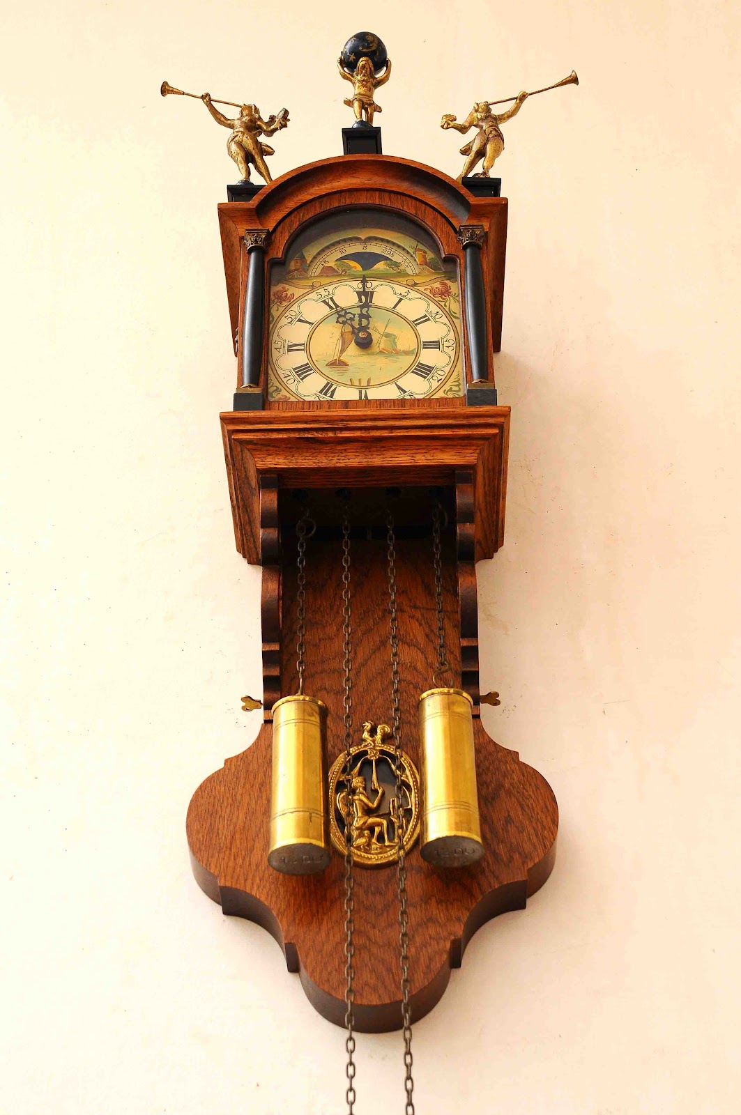 Old Vintage Gallery: Dutch Clock "Friesian Clock" Circa 1935 (2)