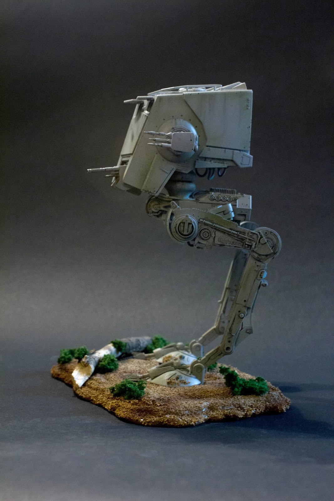 Bandai AT-ST Model Build: 2017