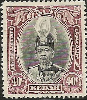 MYLA PHILATELY: The values of Kedah Stamps 1937, Malaysia