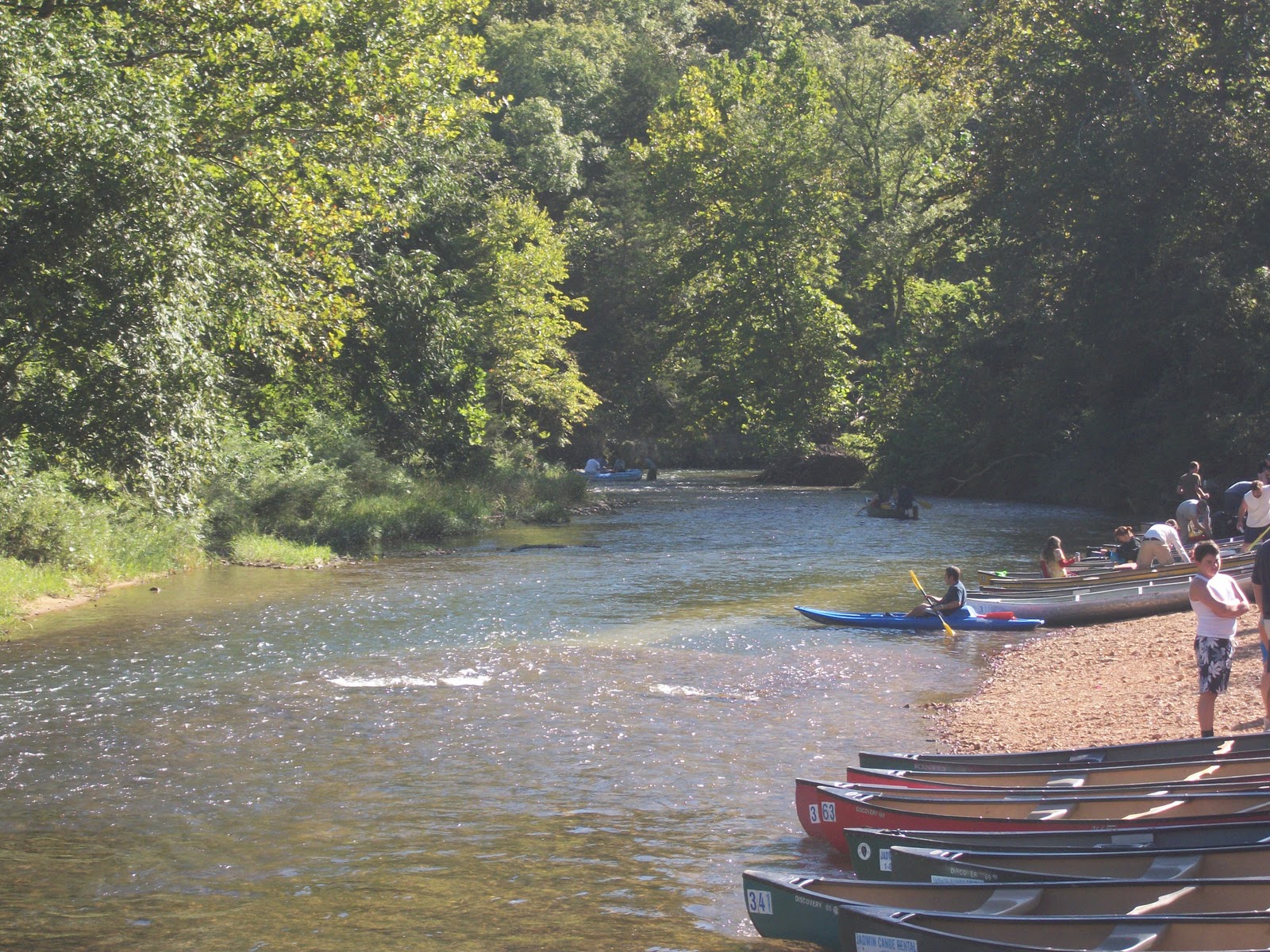 The Great Outdoors: Current River Canoeing