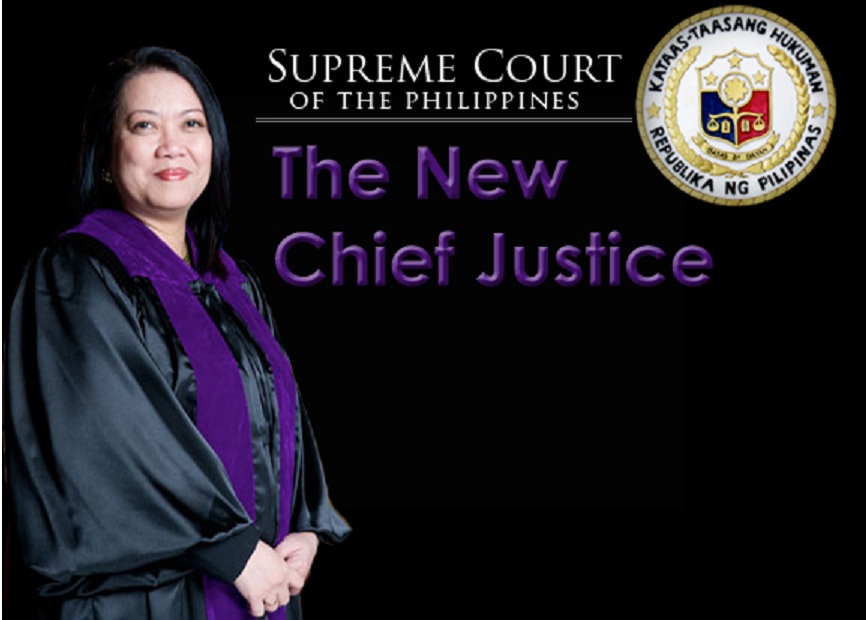 First woman Chief Justice