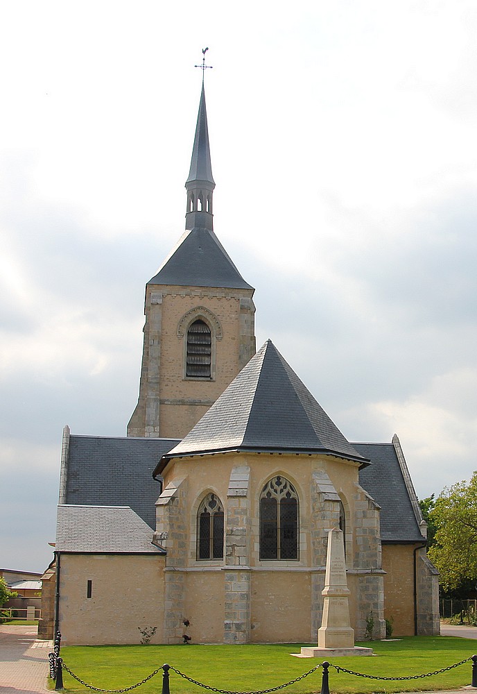 Photos d'Eglises: SAINT MARTIN D'ABBAT (45) église Saint Martin
