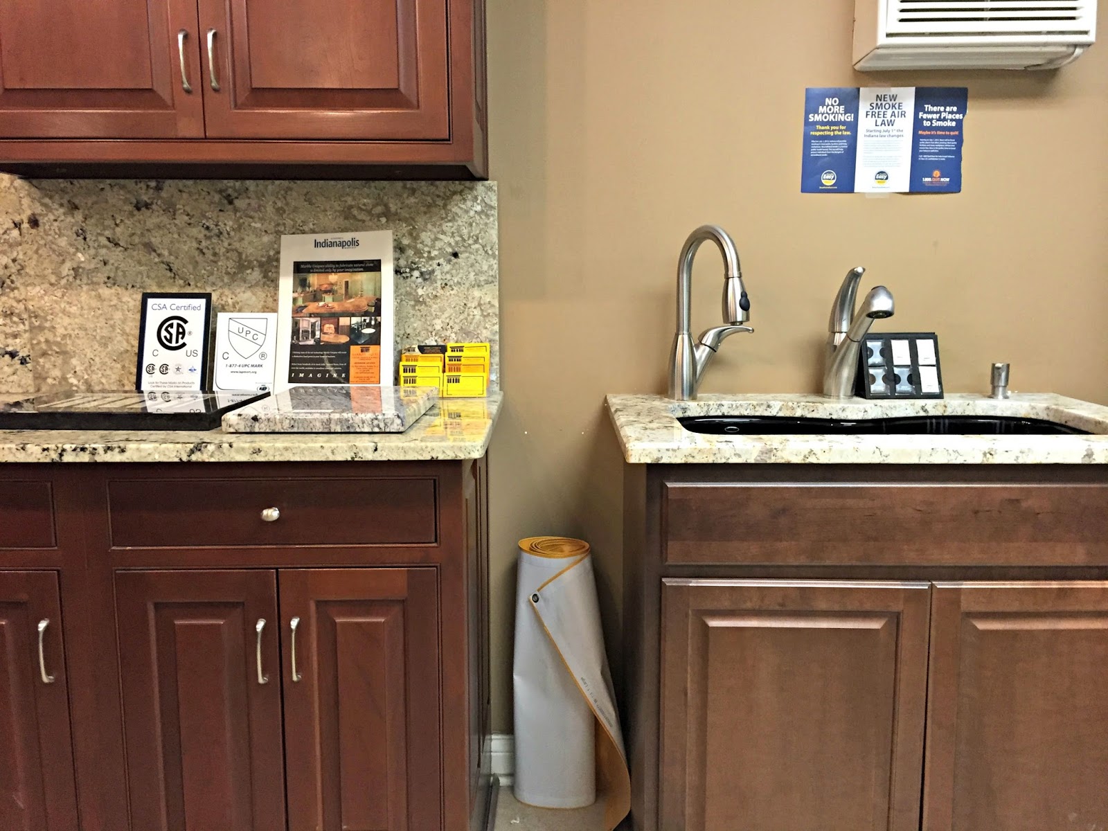 Our Beautiful River White Granite Countertops | Thrifty Decor Chick ...