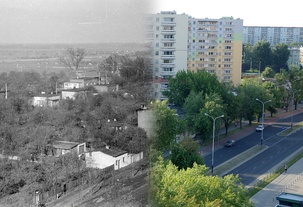 Leder Fotoblog: Retkinia. Then and nowadays pt.1 - around Retkińska street.