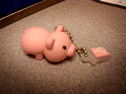The Sketchpad: Cute Pig USB Flash Drive