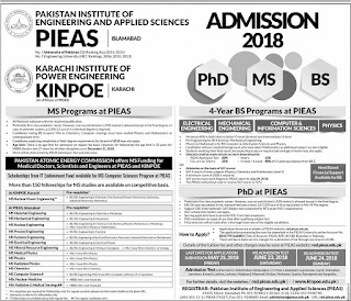 Pieas admission