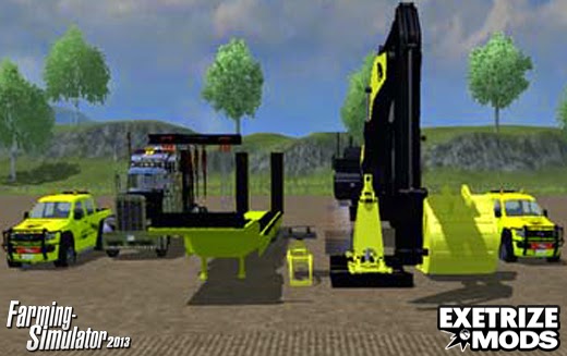 FS13 - Pack Convoy Exceptionnelle v2.0 - EXT Mods