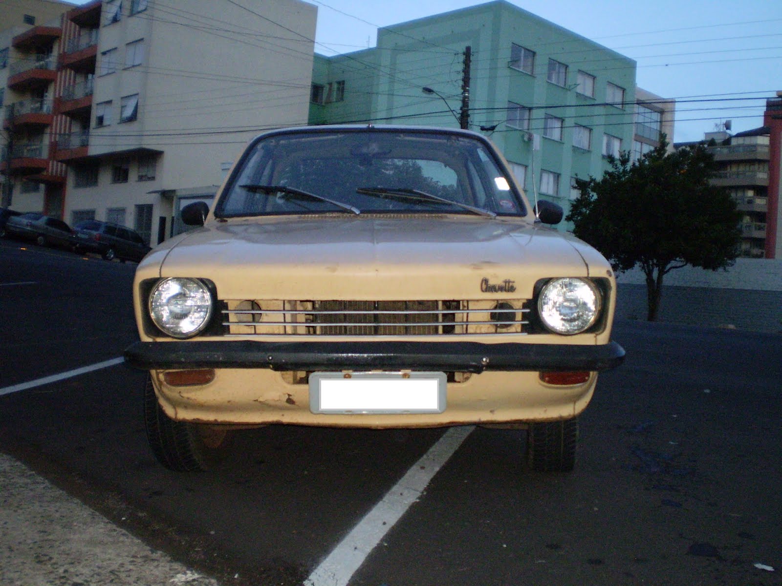 Chevette Rat Rod: Antes da reforma