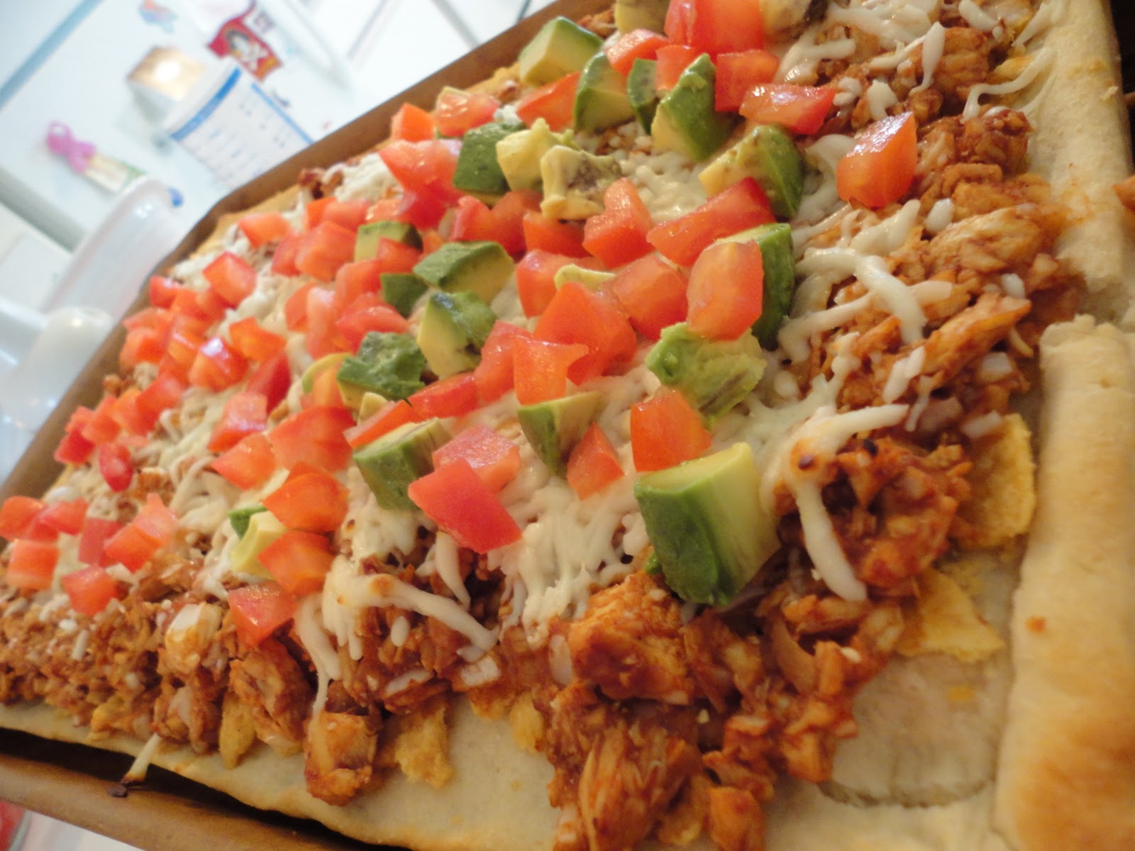 A Pirate's Journey in the Kitchen: Chicken Mole Pizza