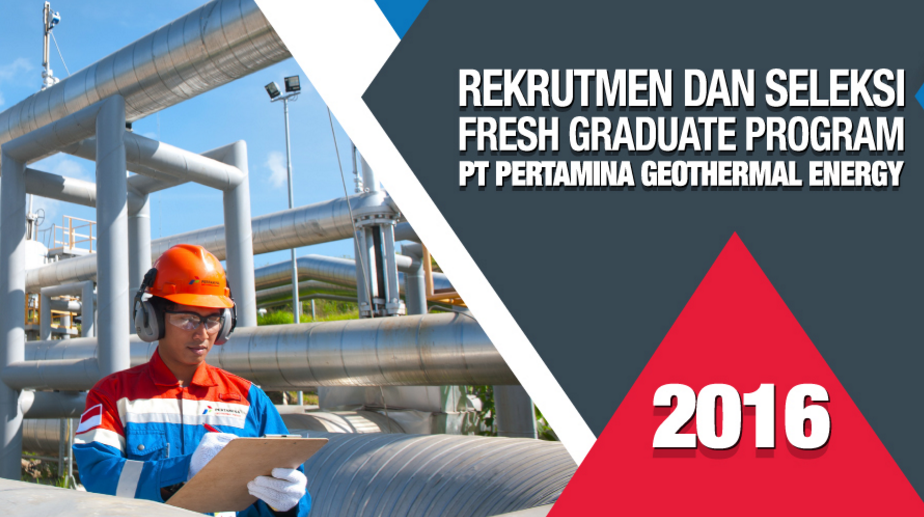 Rekrutmen Fresh Graduate Program Pertamina PGE