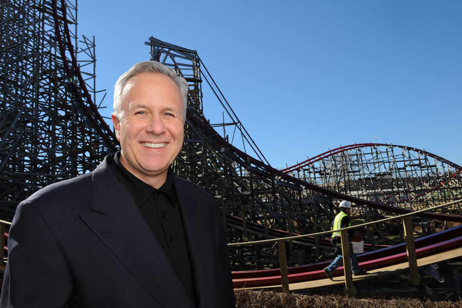 PixelChatter Daily: Six Flags CEO Magazine Shoot - February 2011