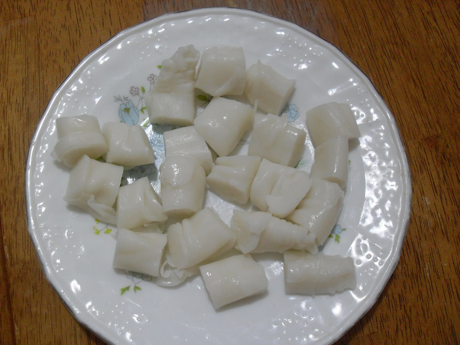 Steamed Chee Cheong Fun (Flat Rice Noodle)