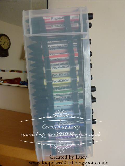 A Bit of Crafty Genius: A Really Useful way to store you Promarkers