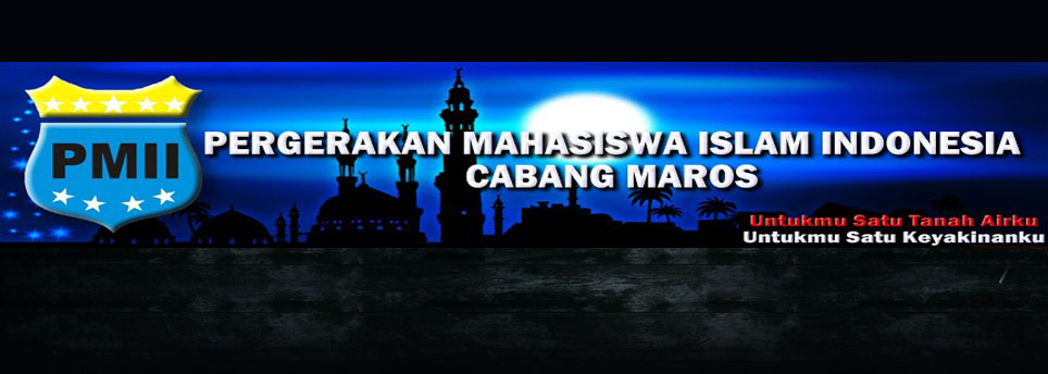 PMII MAROS: CONTOH SPANDUK PELANTIKAN
