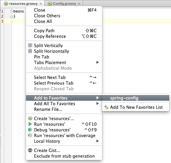 Using Favorites In Intellij Idea To Quicly Access Files Messages From Mrhaki