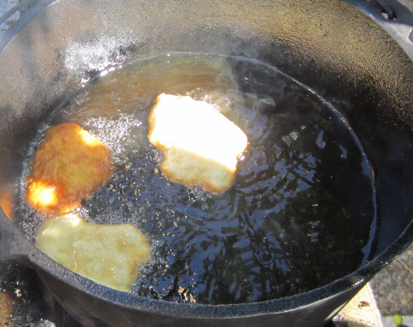 Cast Iron Therapy: Hot Days of Summer Call for Hotter Food - Apache Fry ...