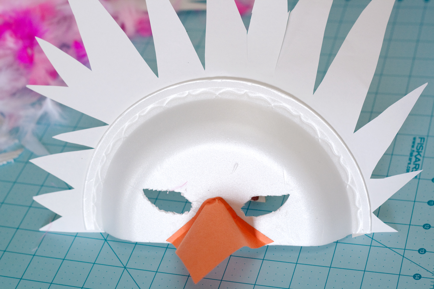 Mrs Ricefield: Swan mask }{ Tutorial Thursday