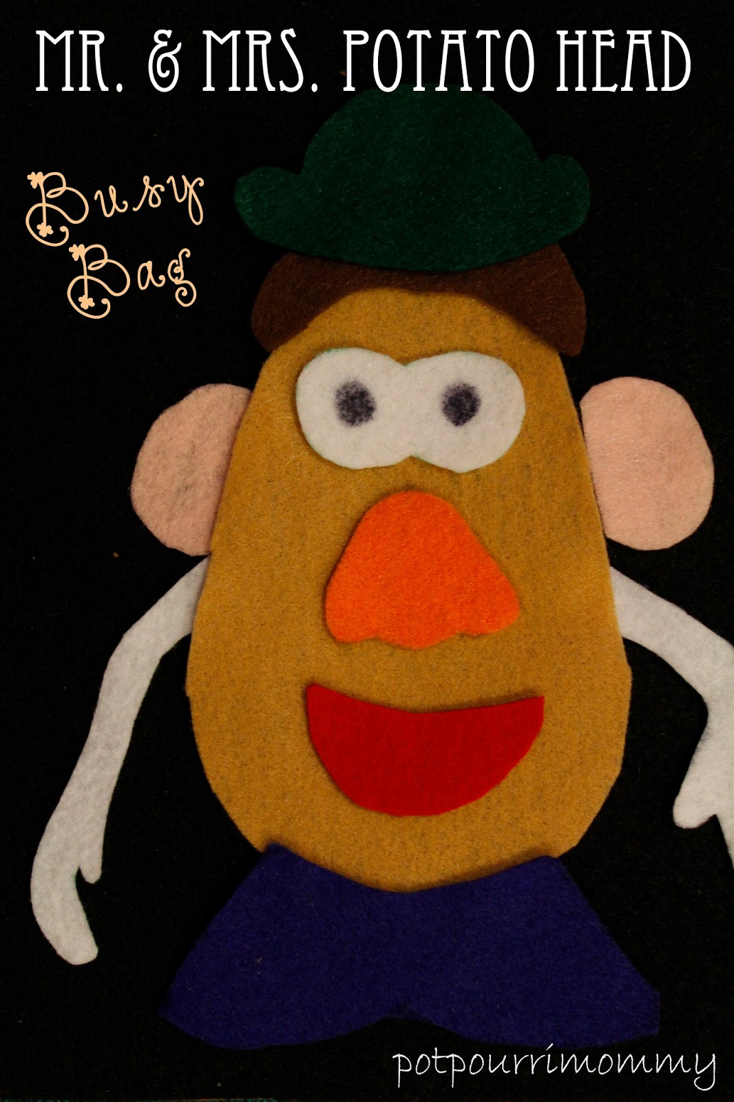 Potpourri Mommy: Potato Head Busy Bag Activity