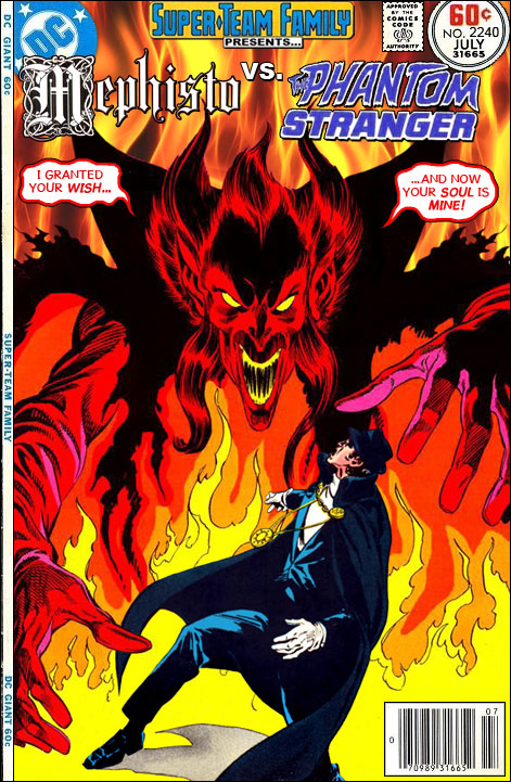 Super-Team Family: The Lost Issues!: Mephisto Vs. The Phantom Stranger
