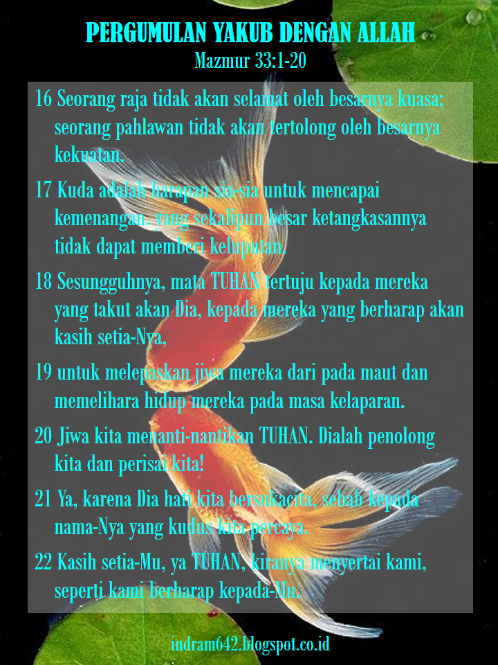 SENI MENULIS ISI HATI TUHAN : PUJI-PUJIAN KEPADA ALLAH ISRAEL, Mazmur ...