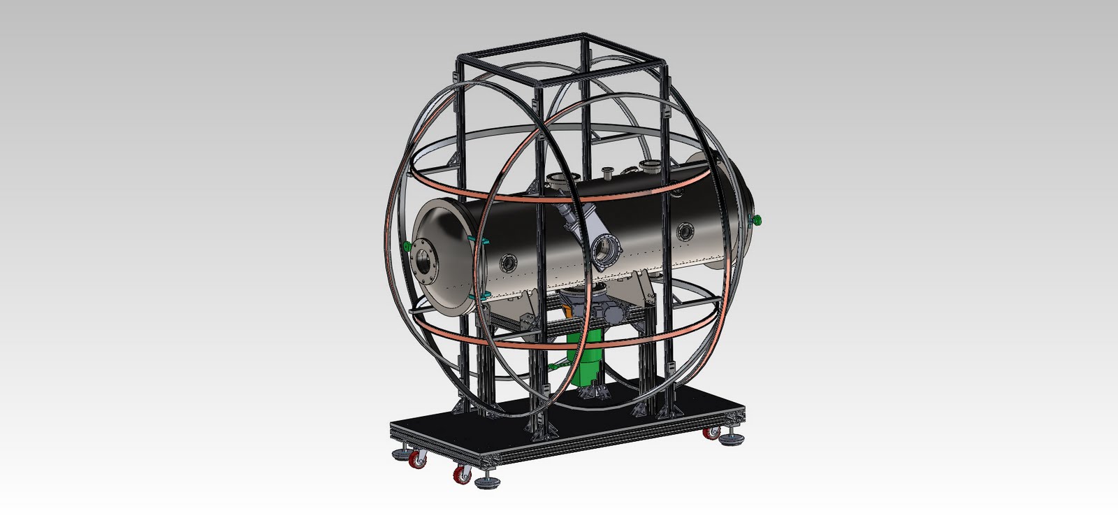 A Collection of my CAD Designs: Helmholtz Coil Chamber