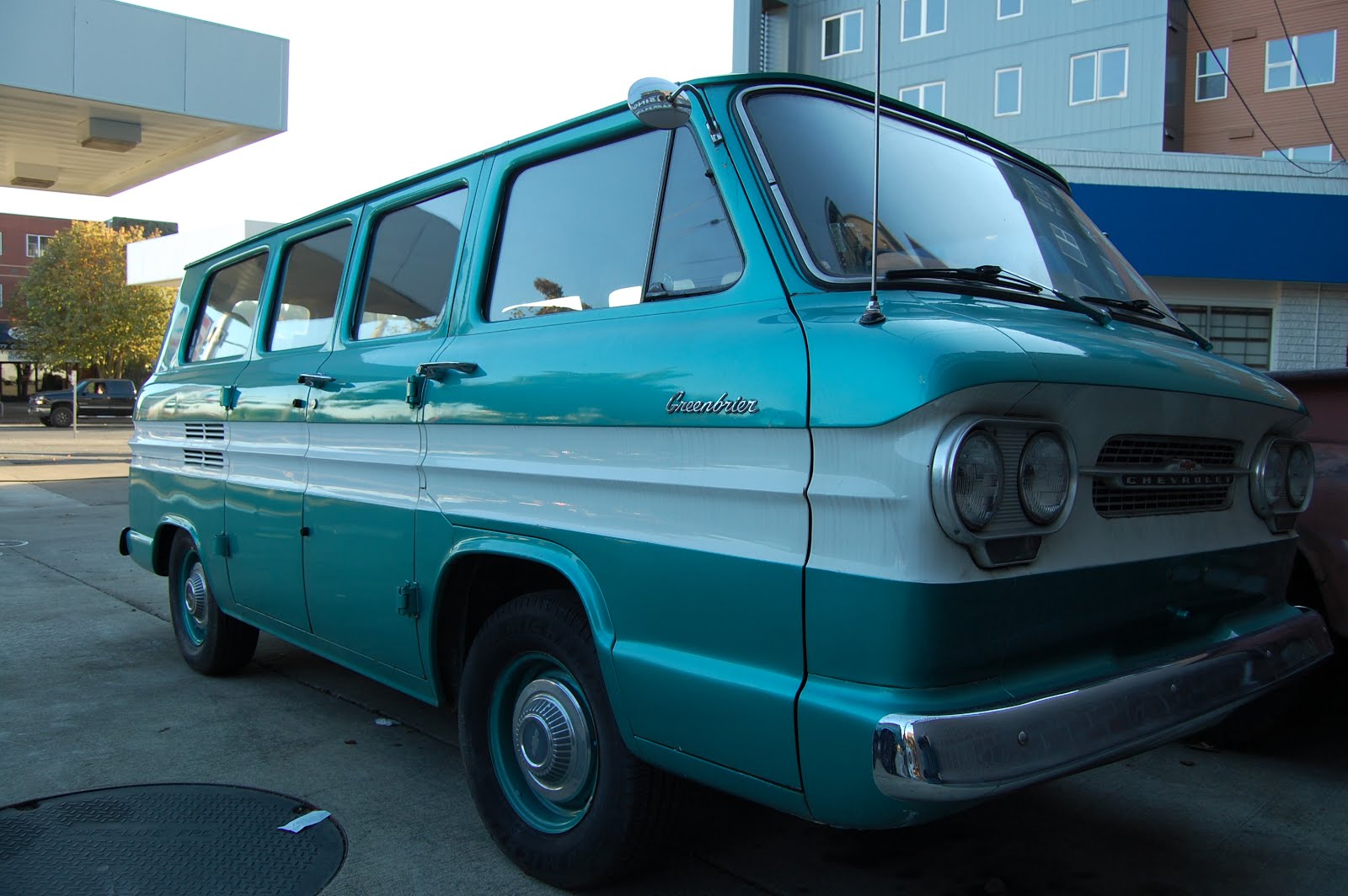 Seattle's Old Cars: 1963 Chevrolet Greenbrier Van