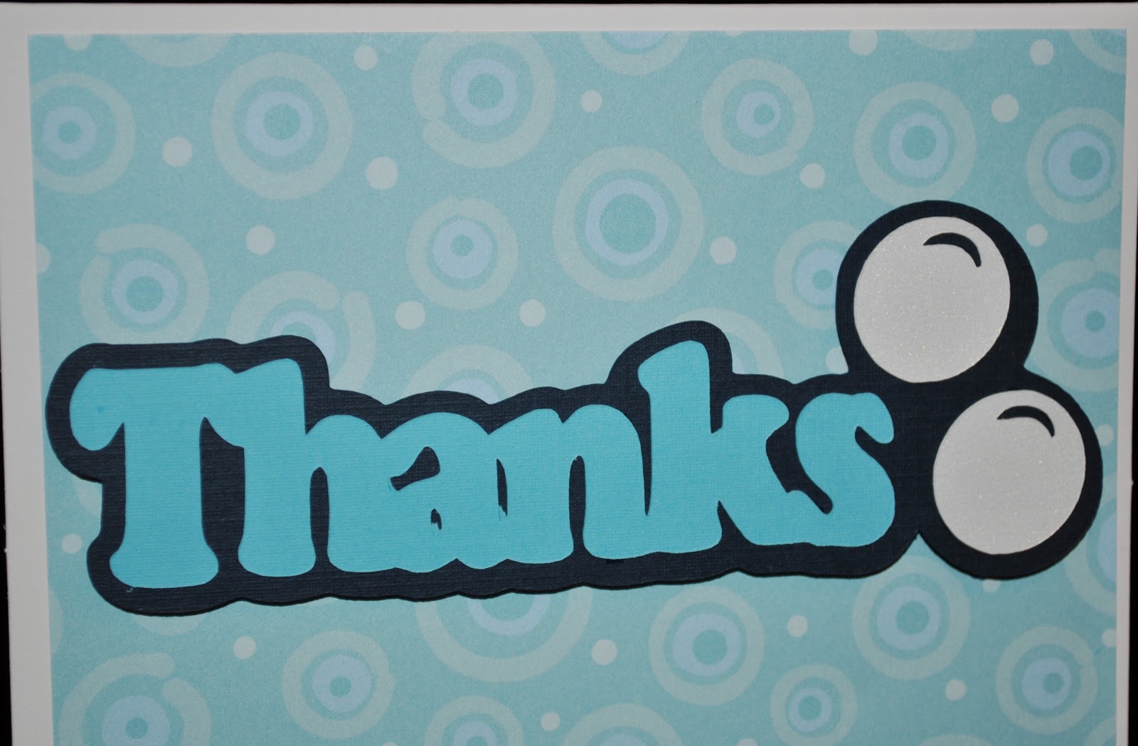 R + R Creations: Bubble Thank You Cards