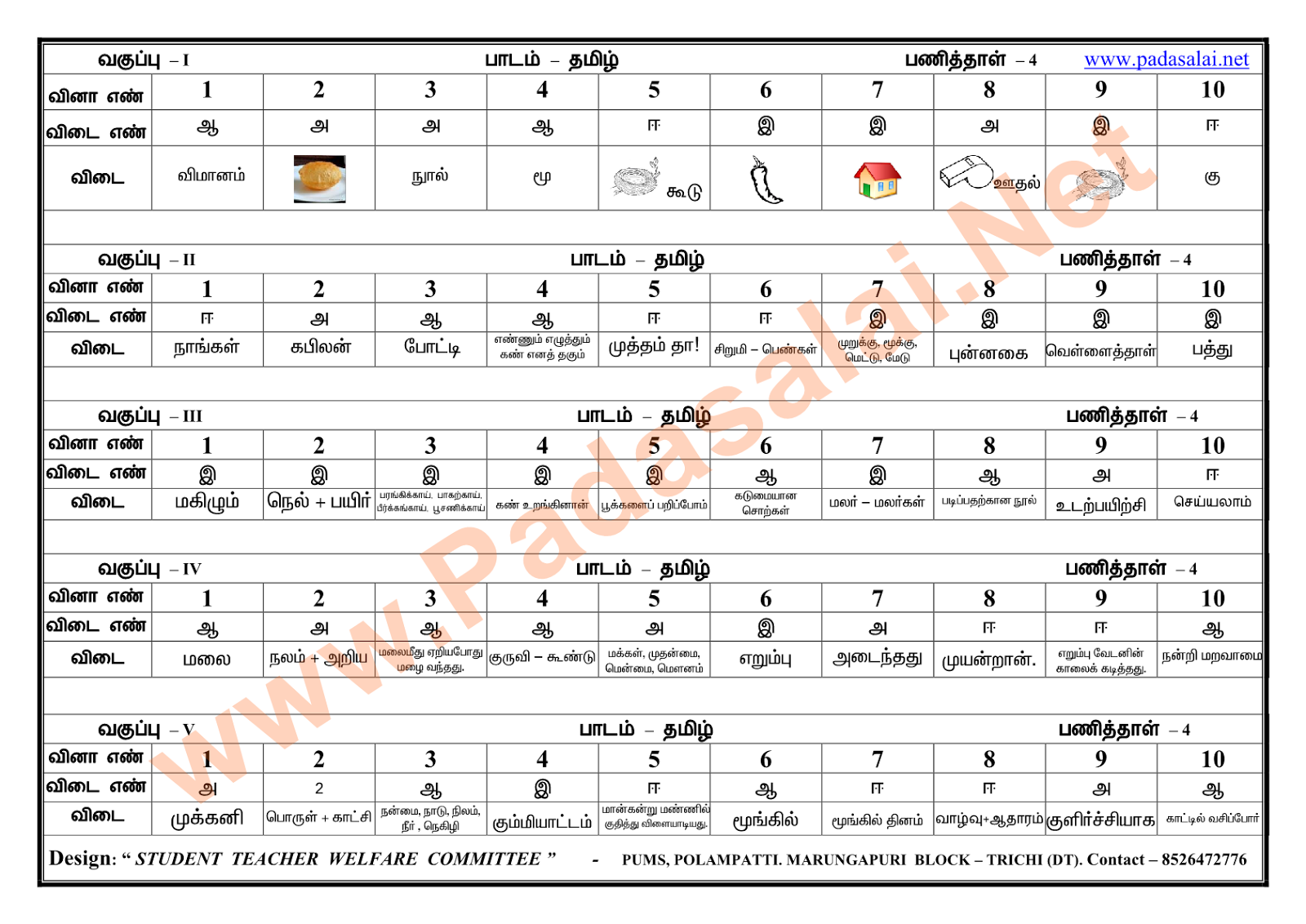 class 4 tamil 3 worksheet - tamil worksheets worksheet - Rafael Roy