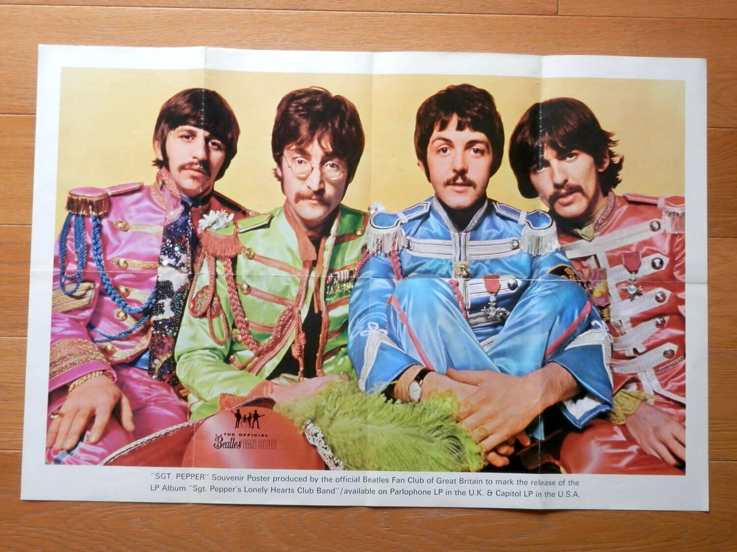 Vintage Beatles Fan Club posters