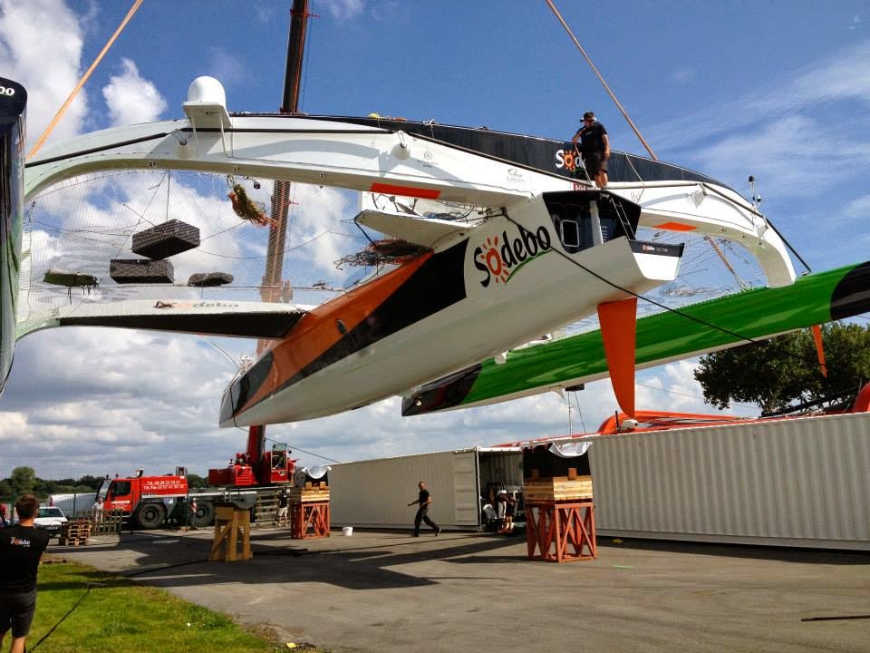 Ultime / Sodebo Ultim' de retour après deux transatlantiques, Thomas ...