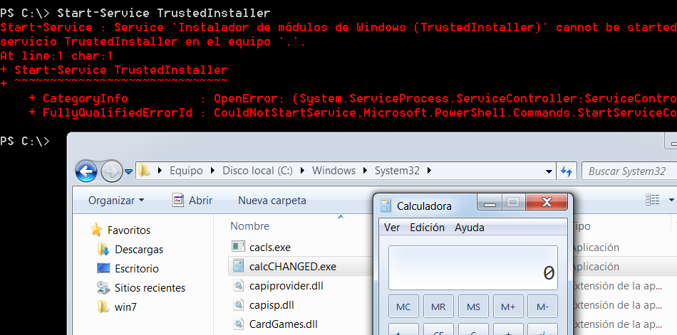 GetSystem() - TrustedInstaller (Parte 1)