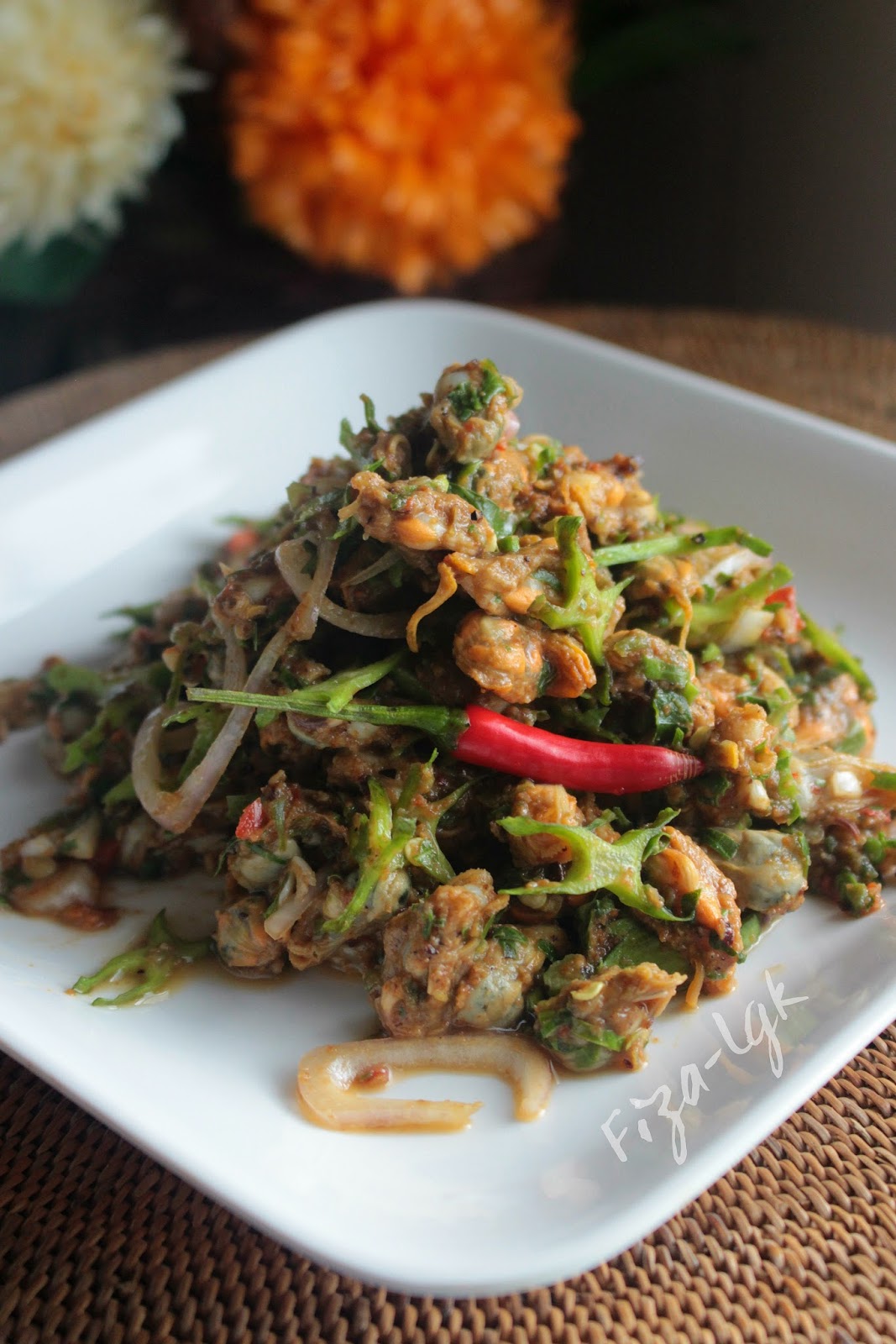 KERABU SIPUT KABUNG | Fiza's Cooking