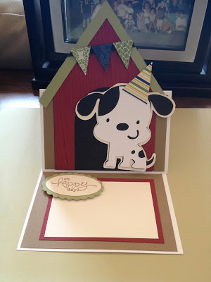 Craft Paper Scissors: Cricut Dog Card and Layout