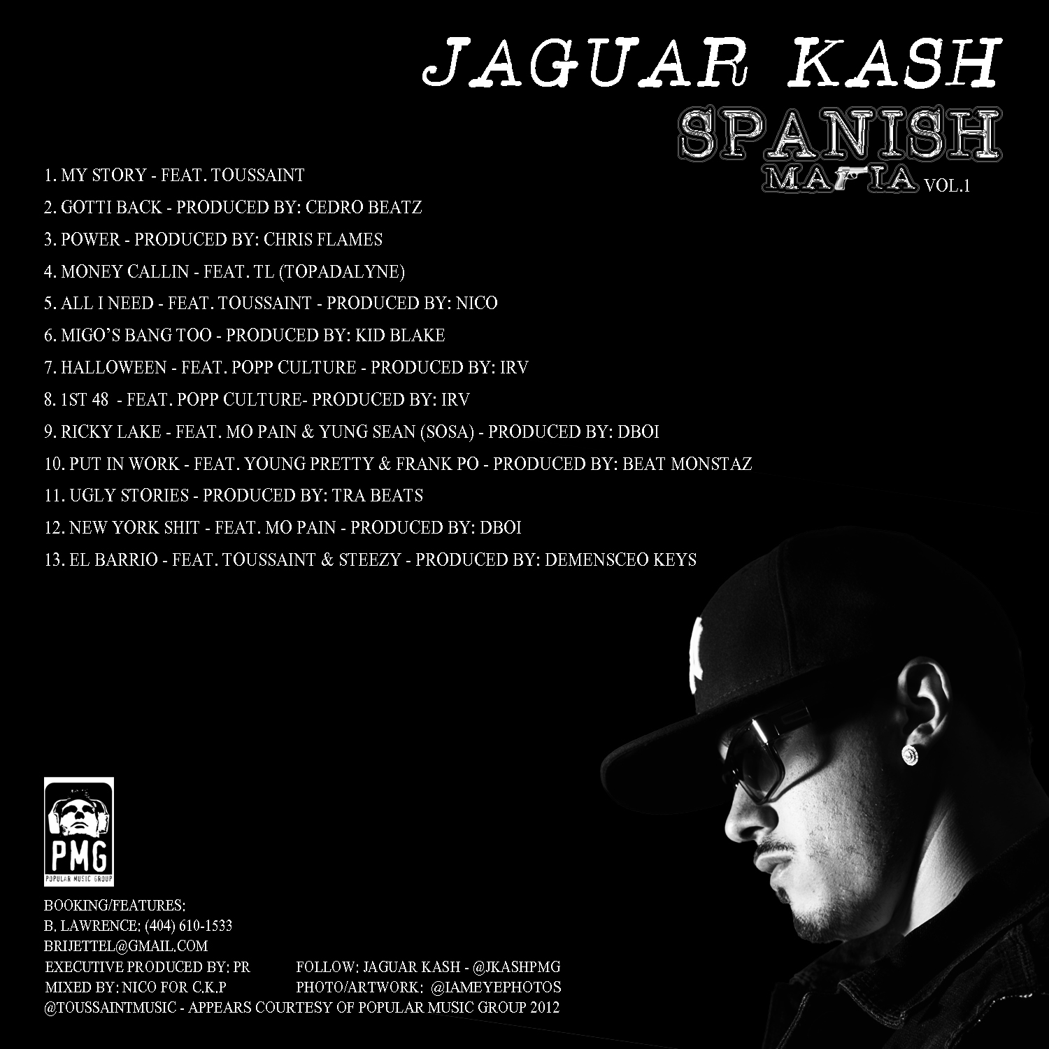 Gs Use Emoticons: Jaguar Kash - Spanish Mafia, Vol. 1 [New Mixtape]